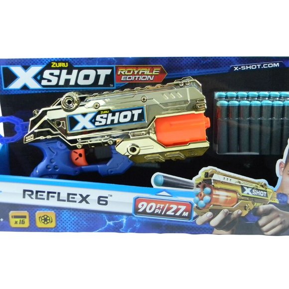 Zuru | Toys | Zuru Xshot Reflex 6 Royale New | Poshmark